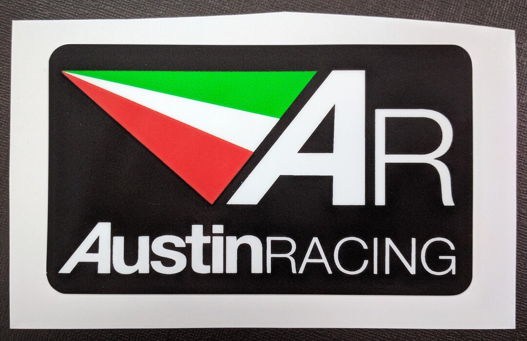 TP Decal Sticker Austin Racing - 100mm X 60mm - Etsy