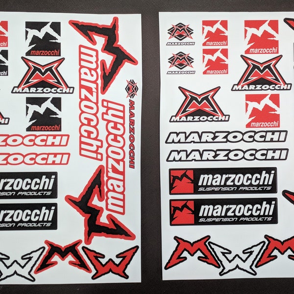Marzocchi Stickers - Etsy