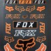 Fox Racing Legacy Track Pack Sticker Leaf Orange - Etsy