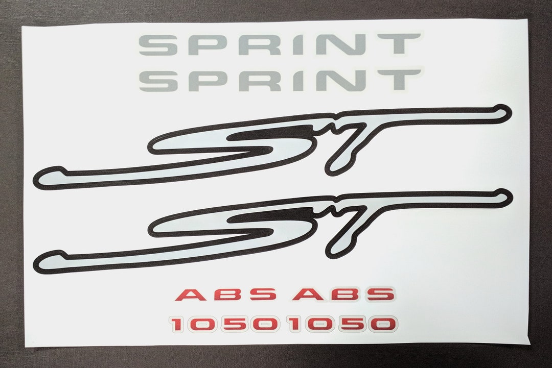 Cladding Stickers for Triumph Sprint ST 1050 ABS Stickers - Etsy UK