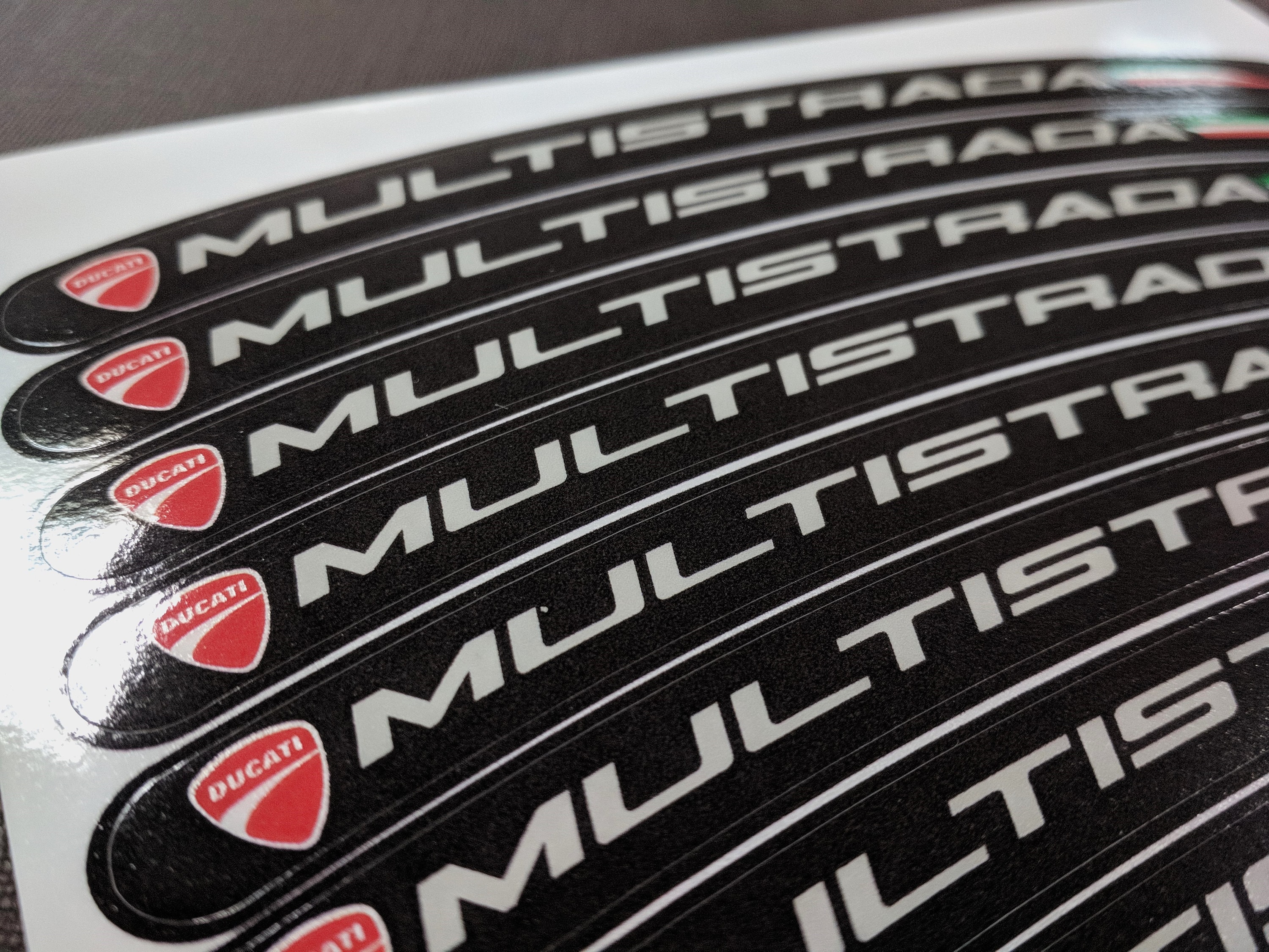 Set of Rim Sticker Stripes for Ducati Multistrada Decals - Etsy