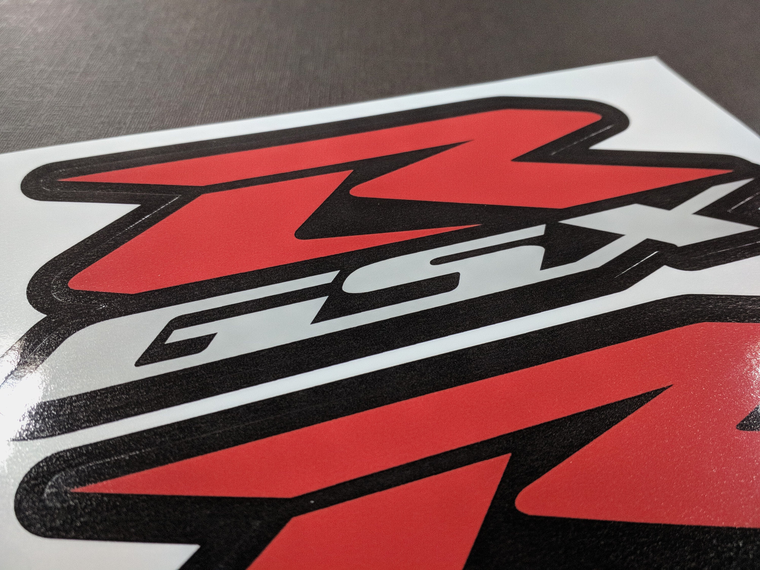 TP GSXR Trim Clean Adhesive for Suzuki GSXR 600 750 1000 175mm X 75mm ...