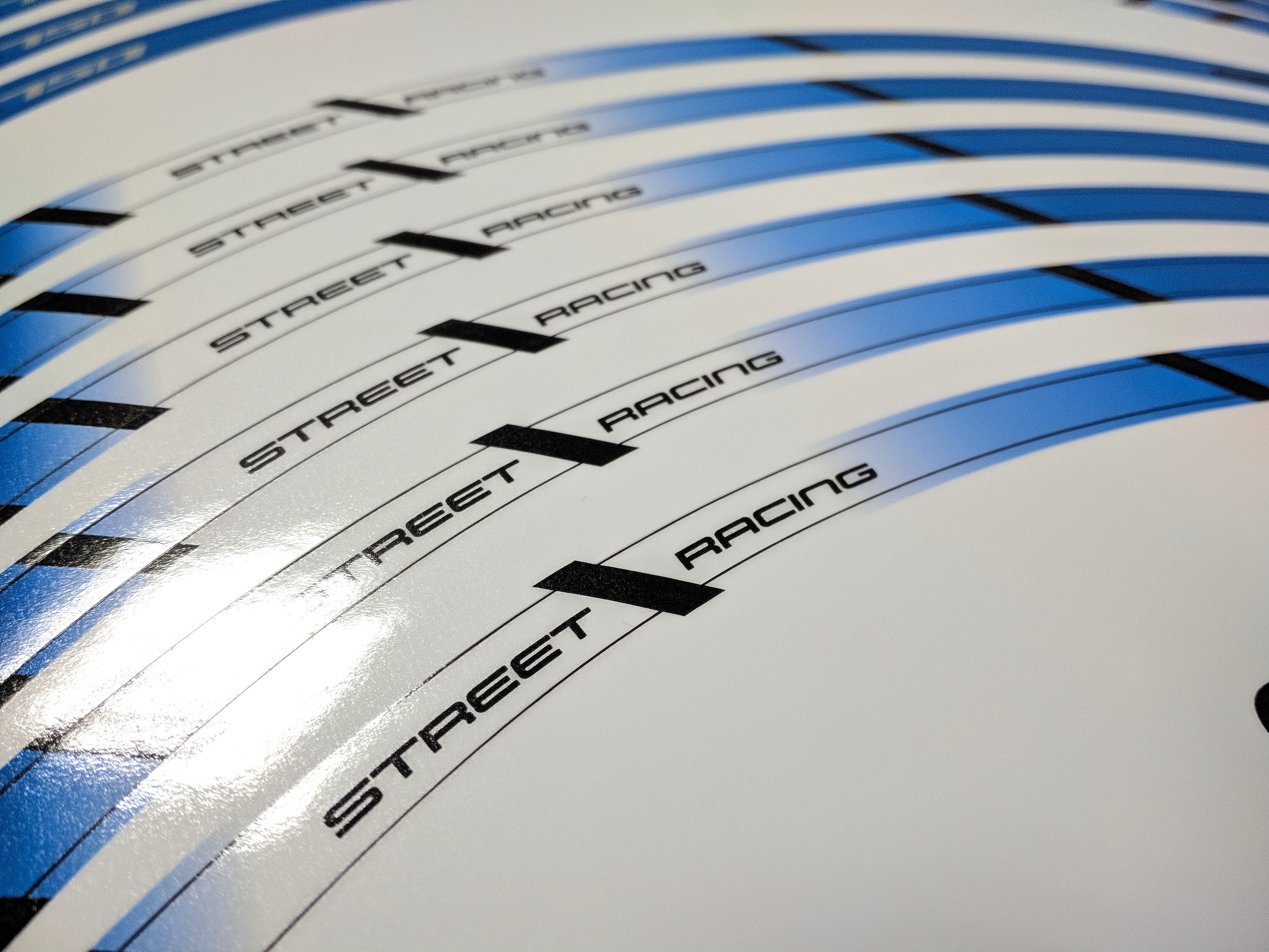 GSR 750 Motorcycle Wheel Decals Rim Stickers Laminated Set - Etsy