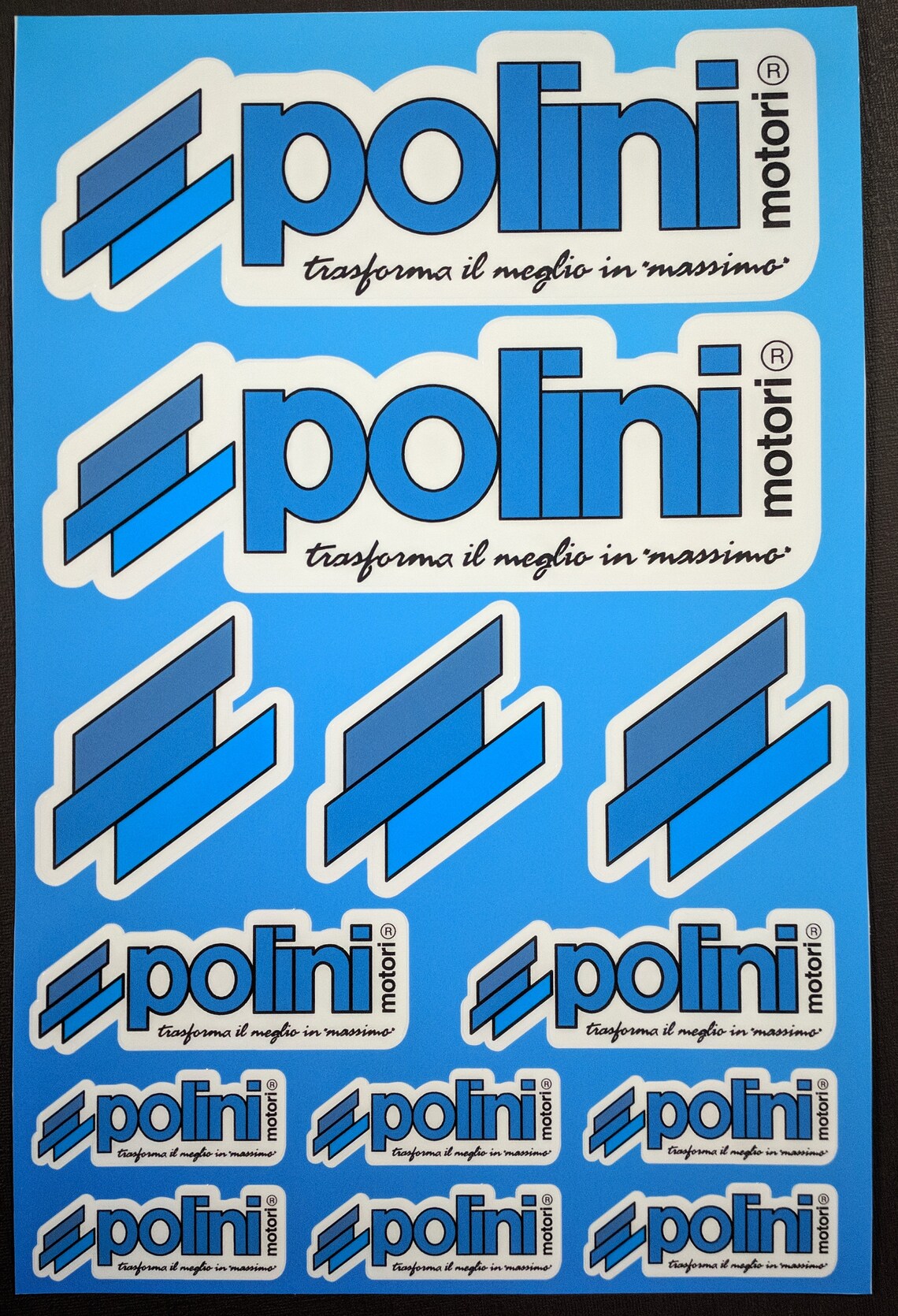 Polini Sticker Sticker Vinyl Replacement Car Sticker Sticker Adhesive ...