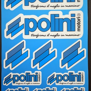 Polini Sticker Sticker Vinyl Replacement Car Sticker Sticker Adhesive ...