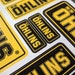 Ohlins Black-yellow Stickers Decals Set - Etsy