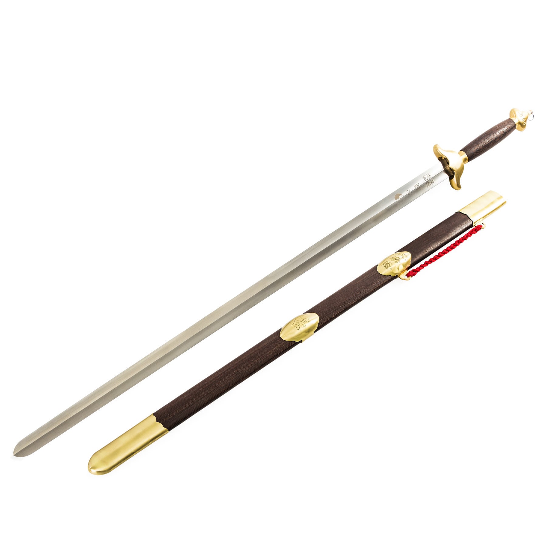 Qing Dynasty Taiji Jian Sword - Tai Chi Wushu Training Chinese Vintage ...