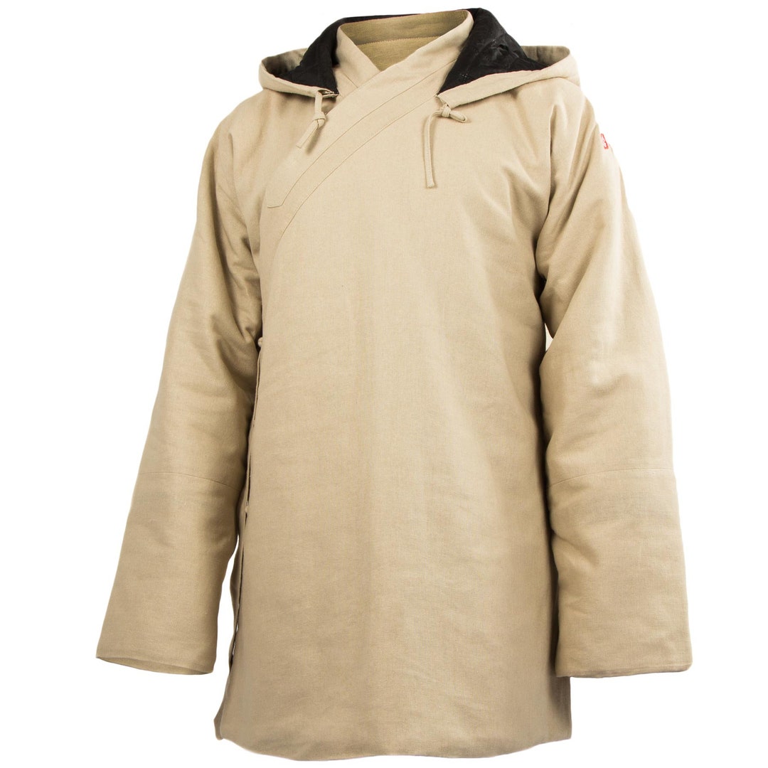 Linen Cotton (heavy) Kung Fu Qi Gong Tai Chi Quilted Winter Jacket ...
