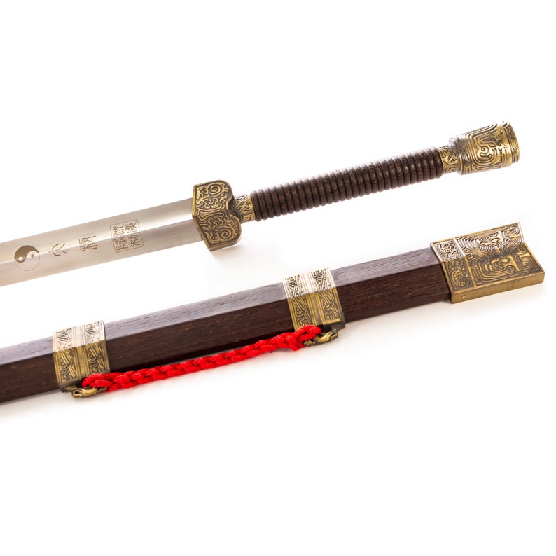 Chù Jué Taiji Jian Sword - Tai Chi Wushu Kung Fu Training Chinese ...