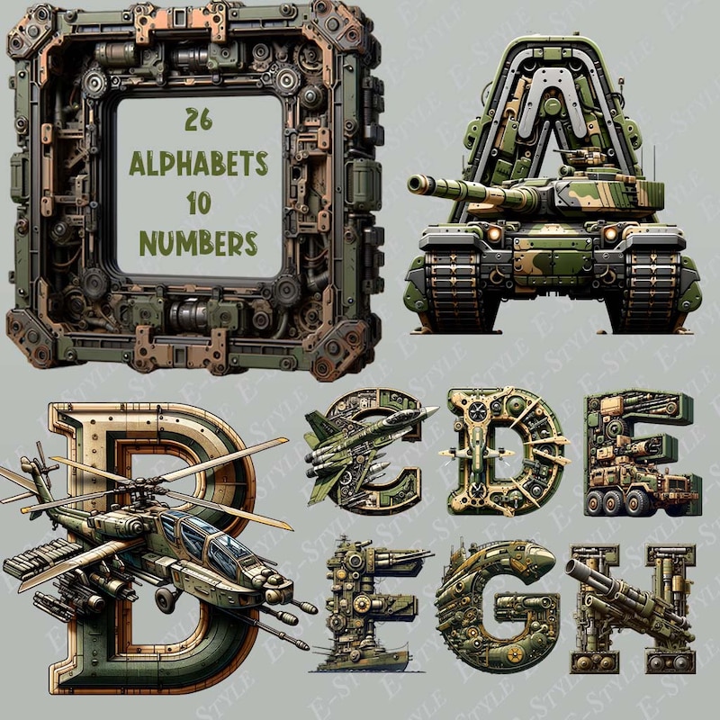 Military Alphabet - Etsy