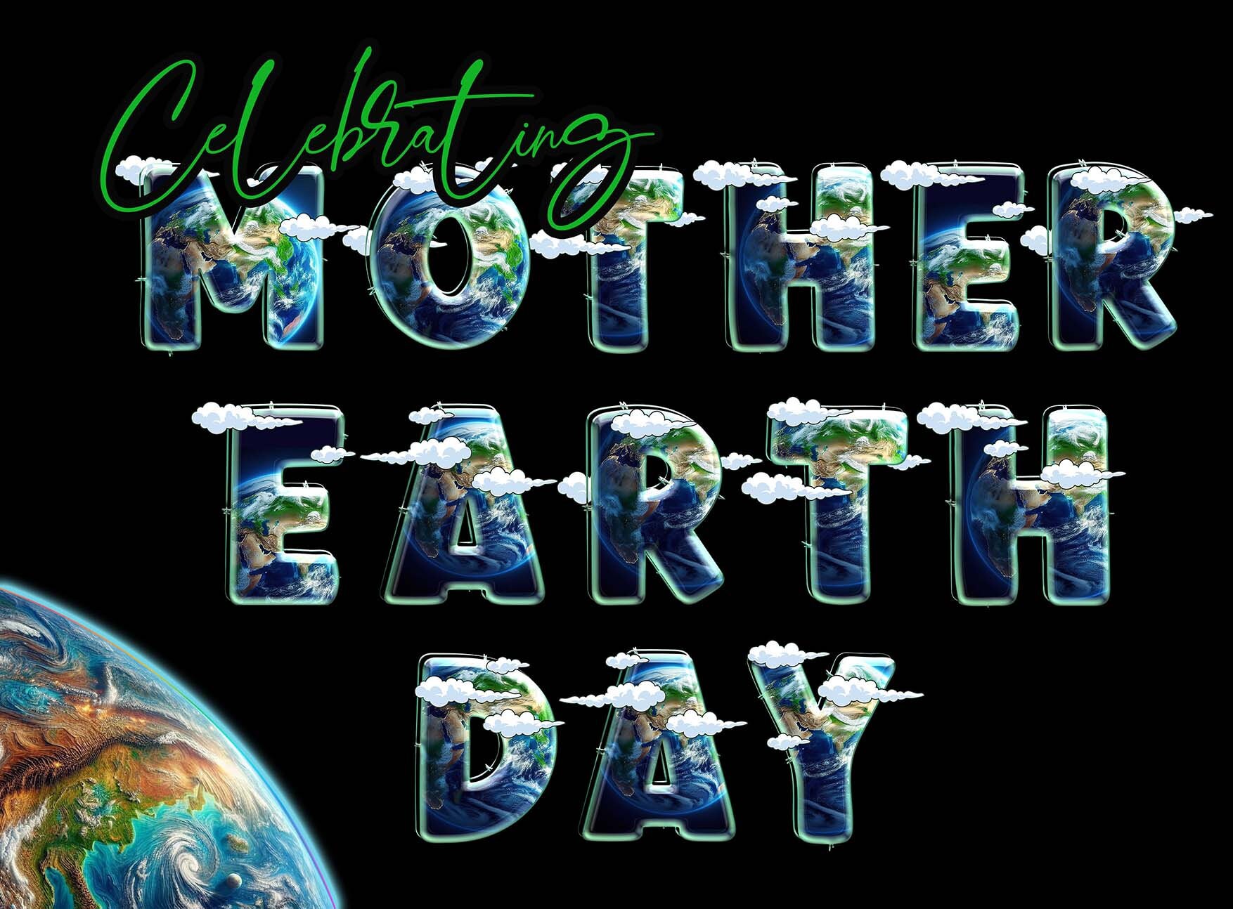 Earth Day Alphabets PNG, School and Educational Projects, Dtf, Number ...