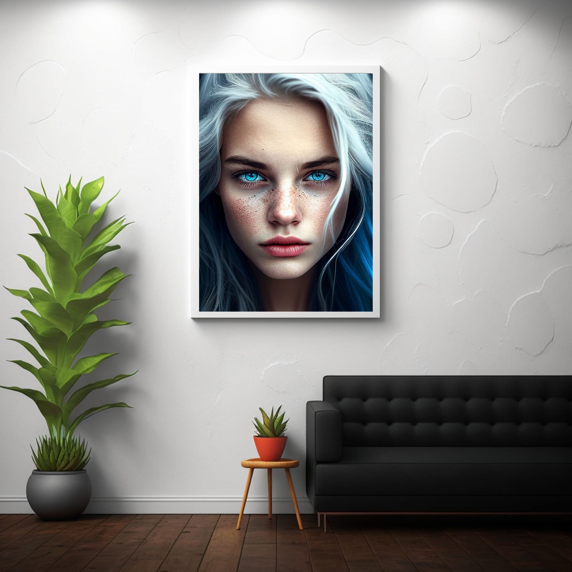 Printable Wall Art, Ai Generated Wall Art, Digital Download, Ai Wall ...
