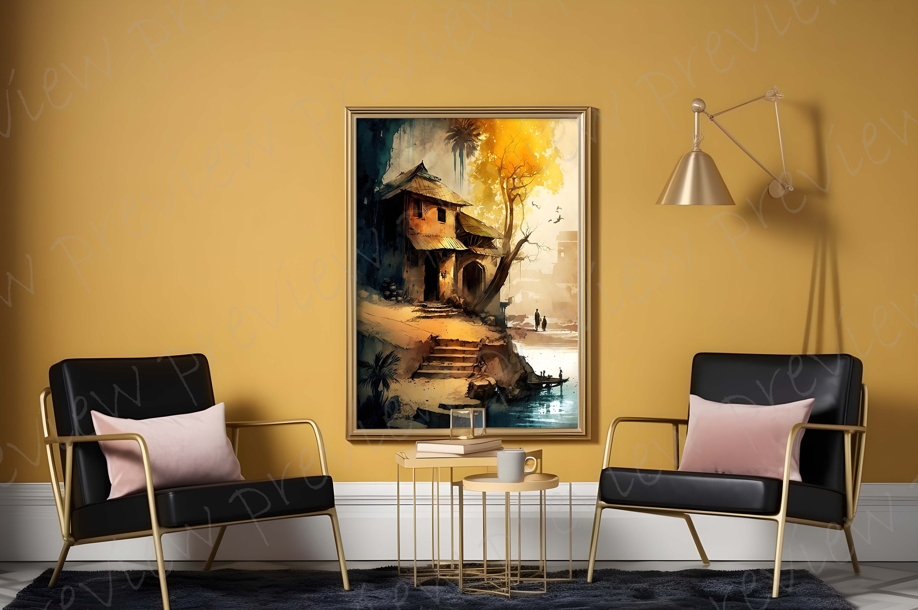 Mockup Bundle 100 Picture Frame Png's With Tutorial - Etsy