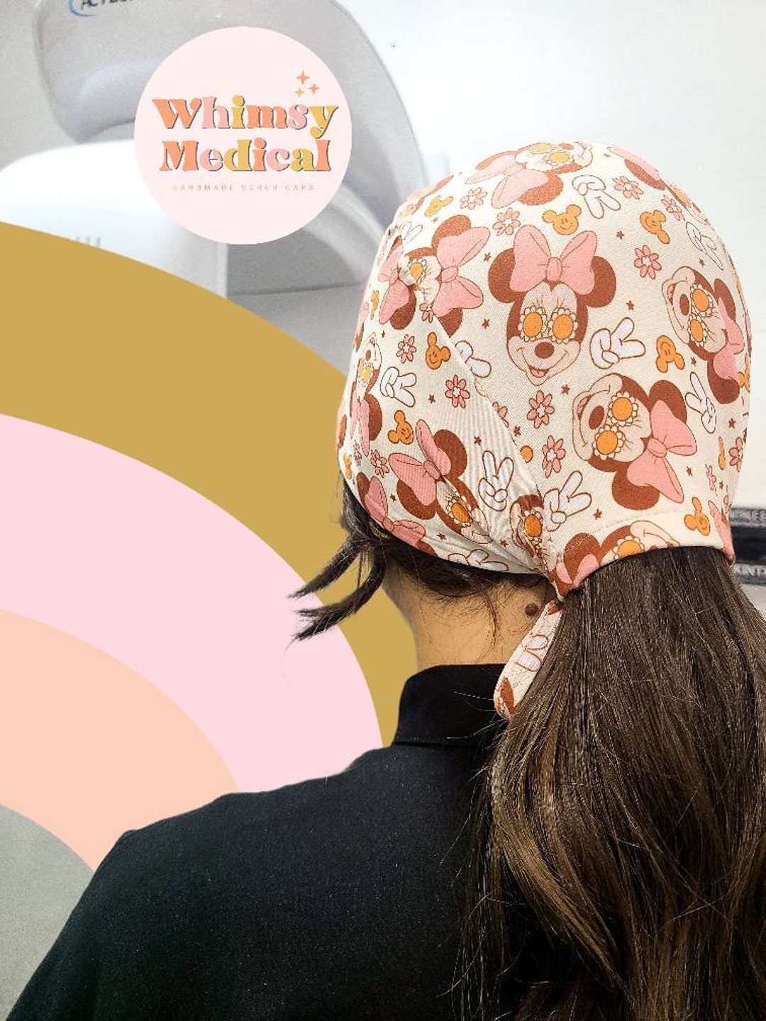 Minnie Medical Scrub Hat - Etsy