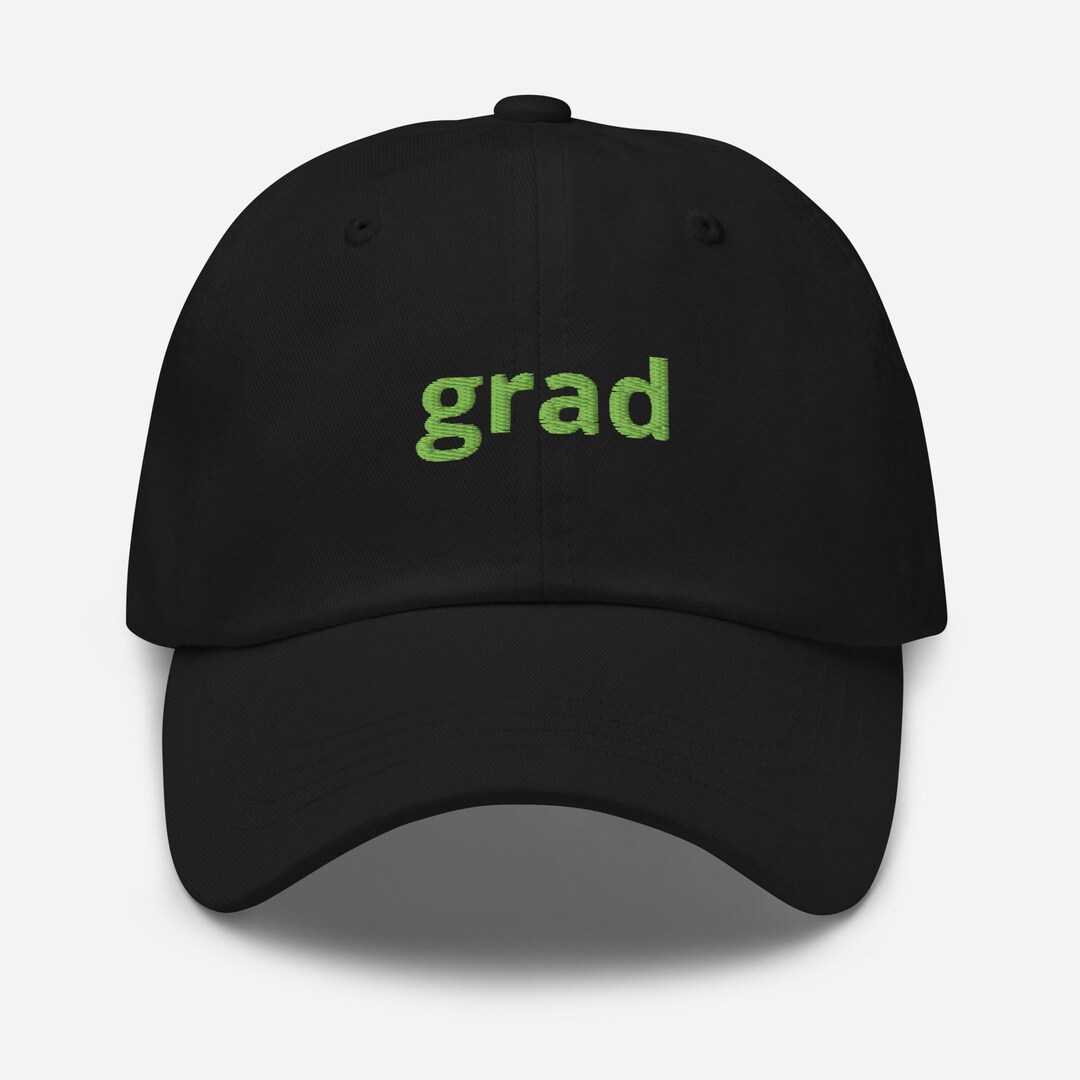 Grad Brat Hat - Graduation Hat Brat - University Hat - Dad Hat - Etsy