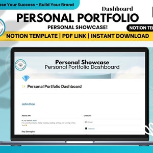 TBB Personal Showcase - Personal Portfolio Dashboard | Notion Template ...