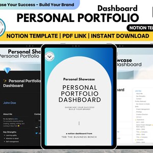 TBB Personal Showcase - Personal Portfolio Dashboard | Notion Template ...