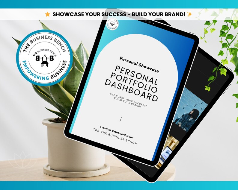 TBB Personal Showcase - Personal Portfolio Dashboard | Notion Template ...