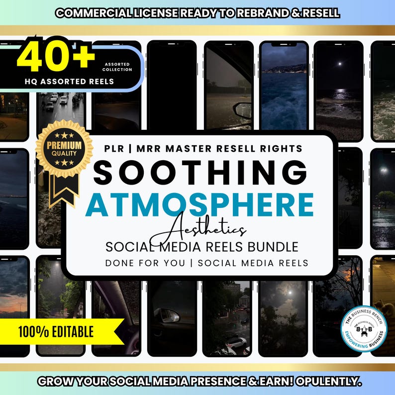 Dark Lofi Reels, MRR PLR, Social Media Manager, Instagram Templates ...