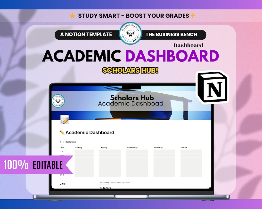 TBB Scholars Hub 2026 – Academic Dashboard, Study Planner & Research ...