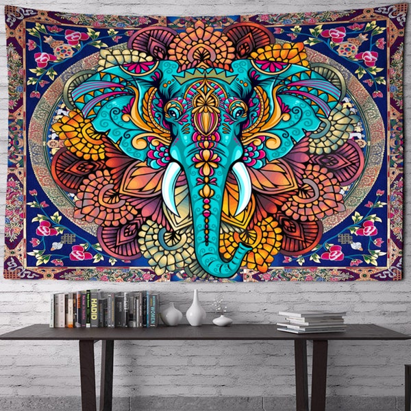 Elephant Tapestry - Etsy