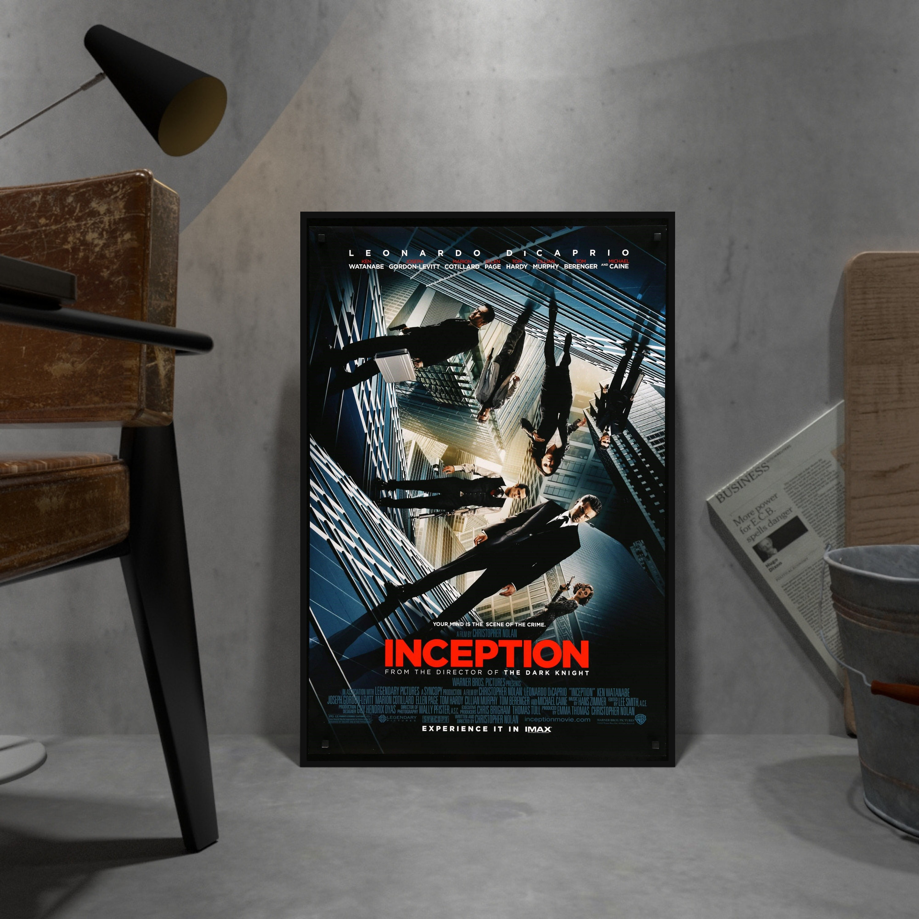 Leonardo Dicaprio Drawing Inception