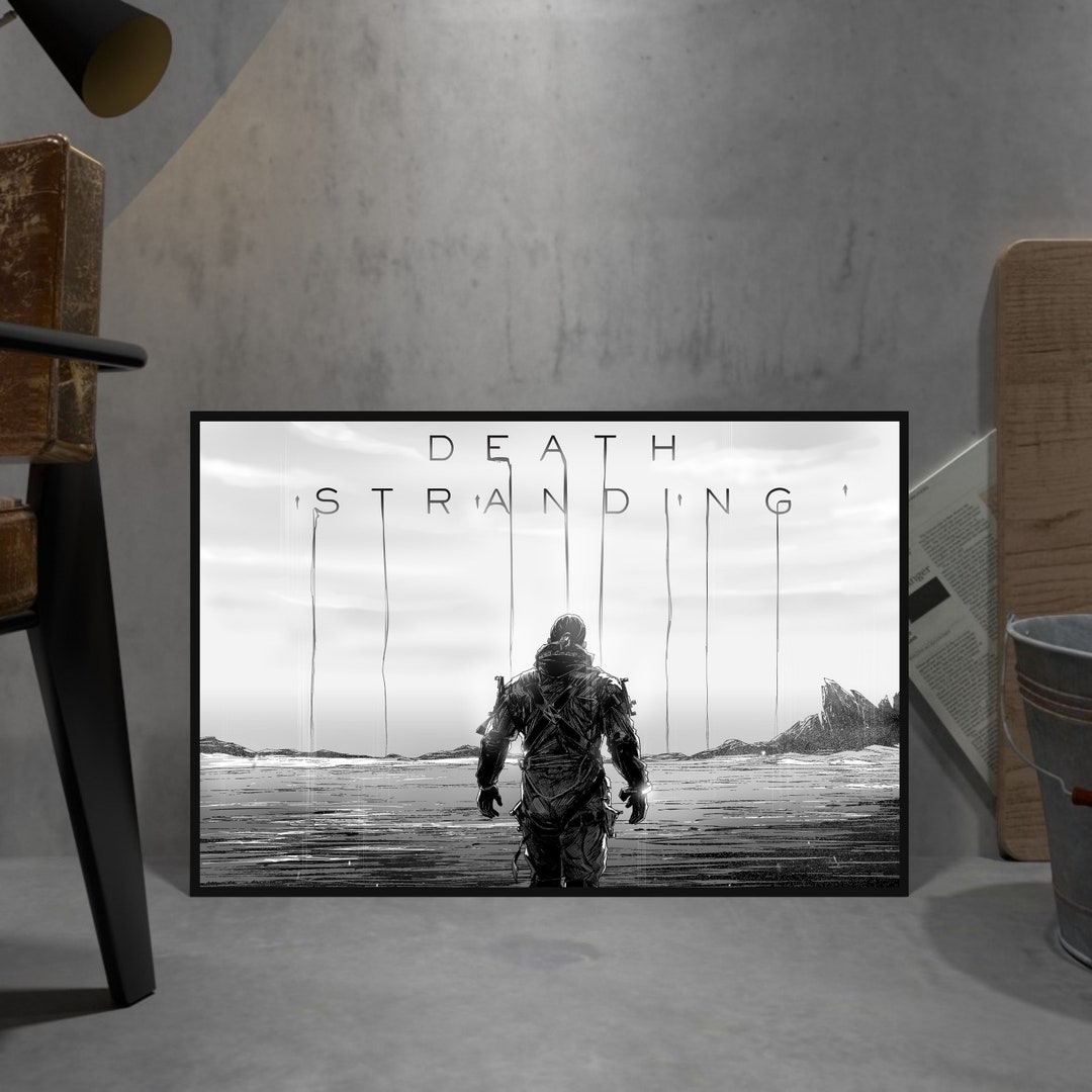 Death Stranding Poster, Norman Reedus Wall Art, Wall Decor, Rolled ...