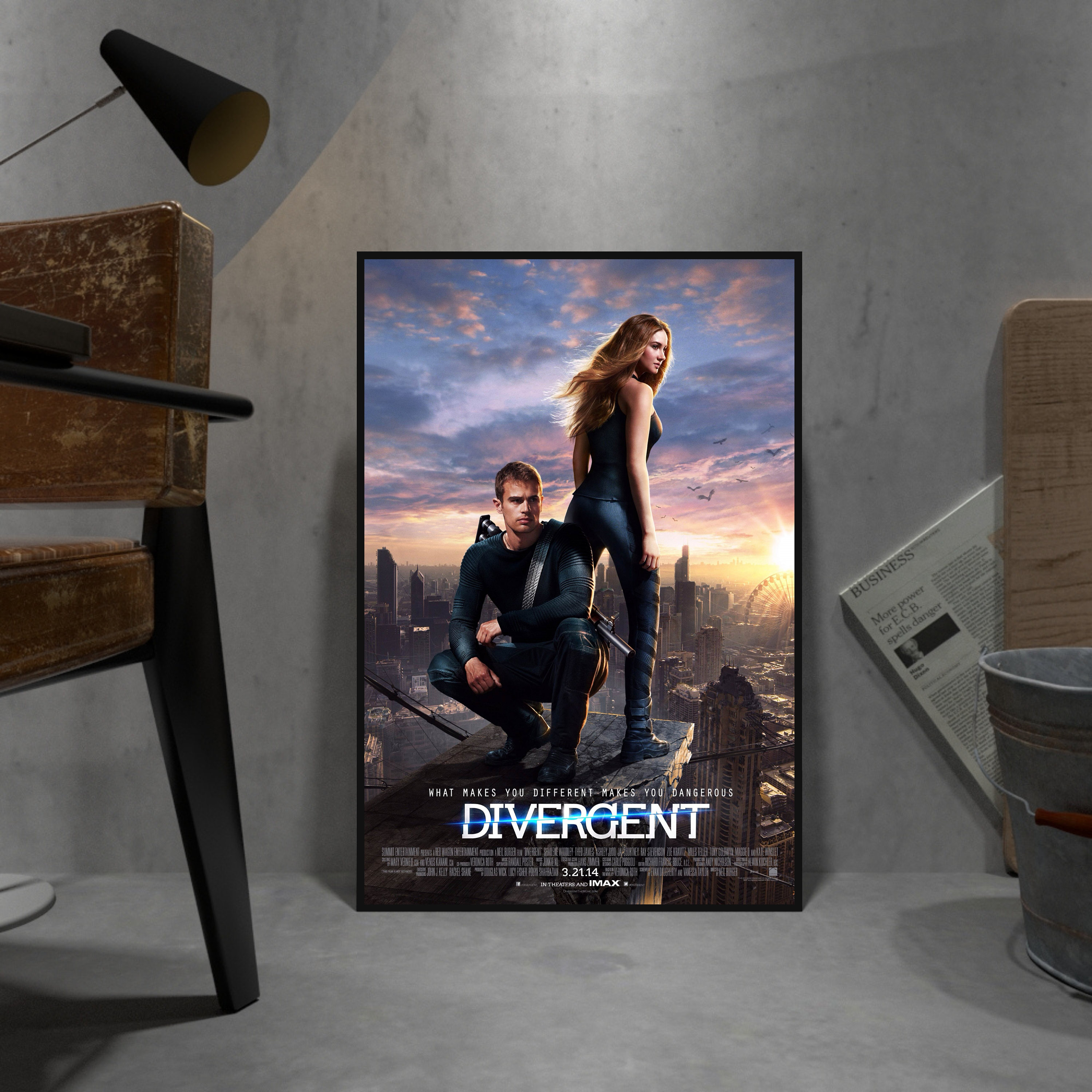 Divergent Dvd Poster
