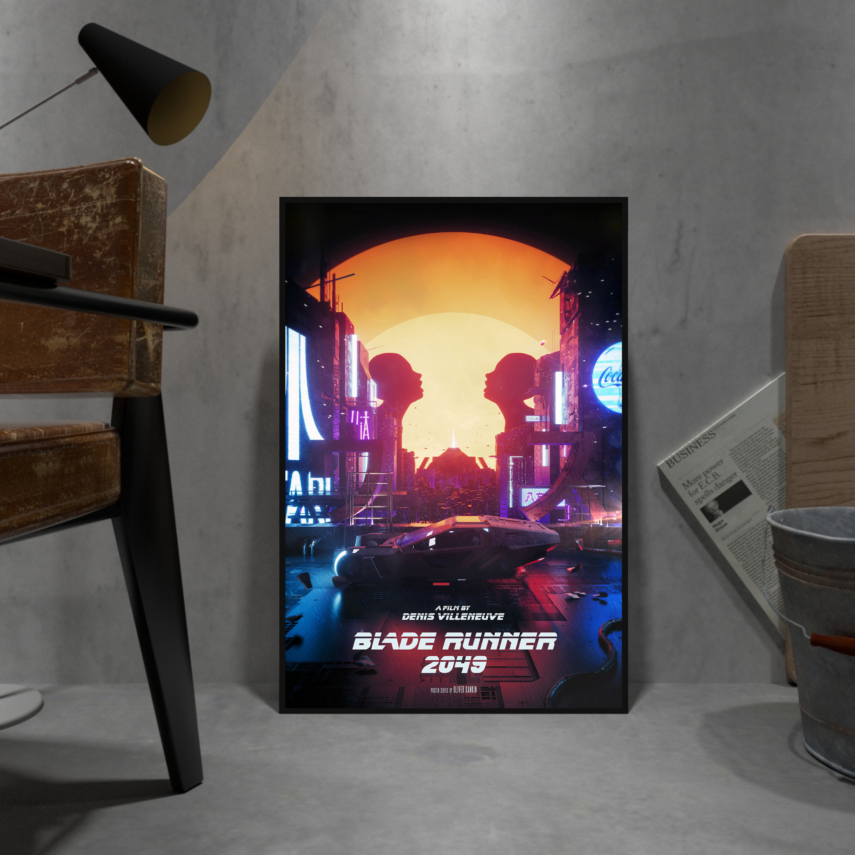 Blade Runner 2049 Poster, Película Ciencia Ficción, Film Series, Blade ...