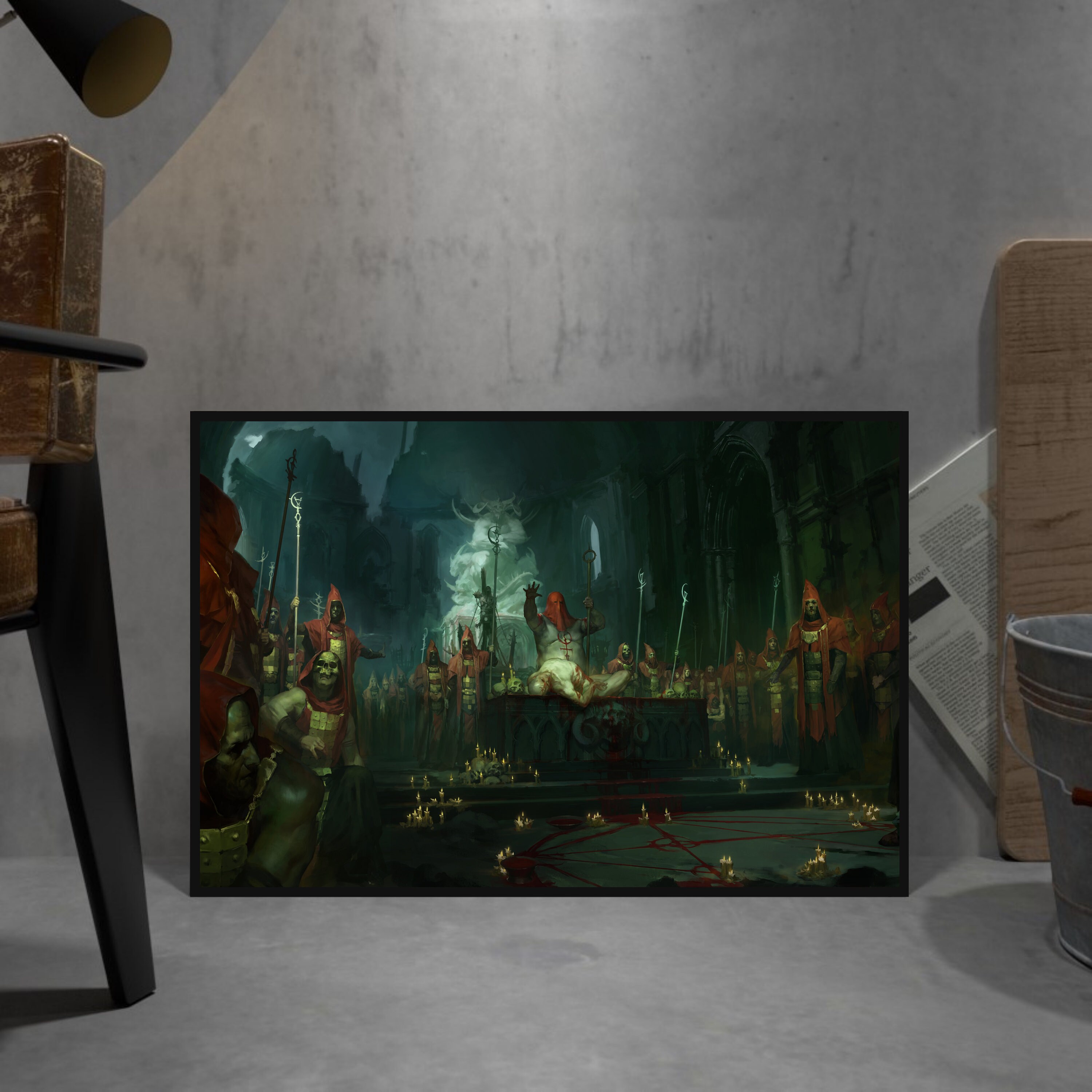 Diablo IV Poster Daughter of Hatred Wall Art Wall Decor - Etsy Australia