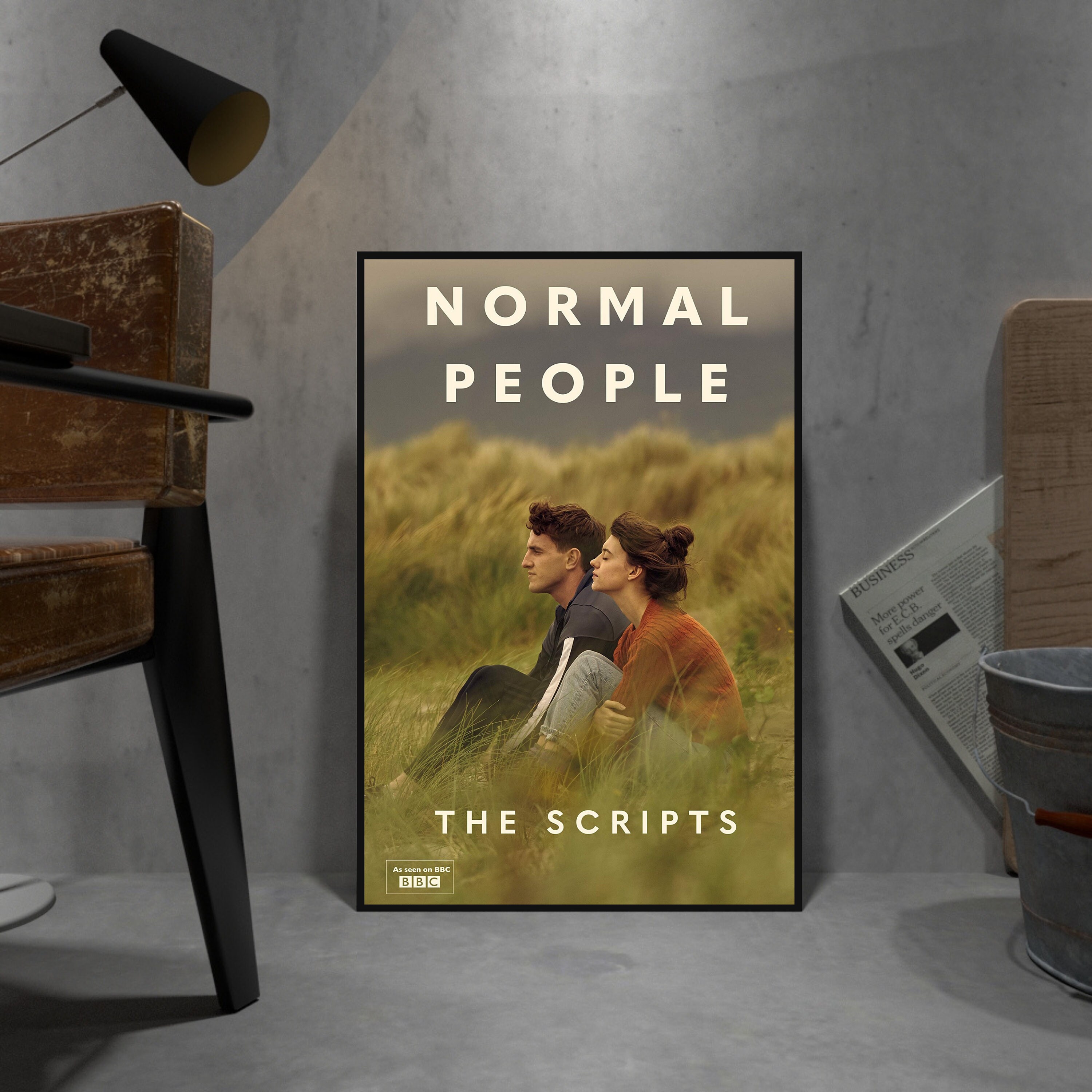 Normal People Poster, Marianne Wall Art, Wall Decor, Rolled Canvas ...