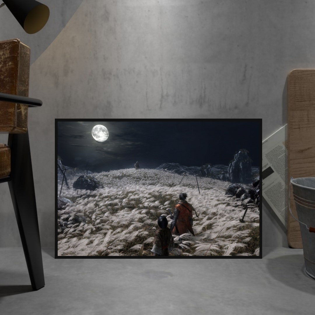 Sekiro: Shadows Die Twice Poster, Wall Art, Wall Decor, Rolled Canvas ...