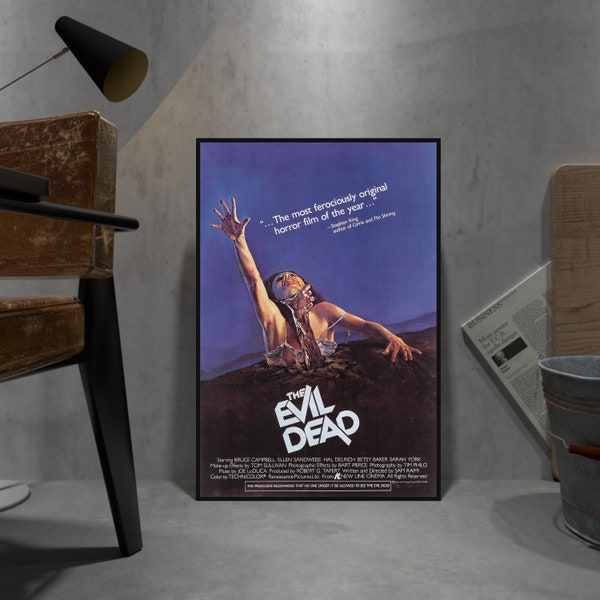 Evil Dead Poster - Etsy