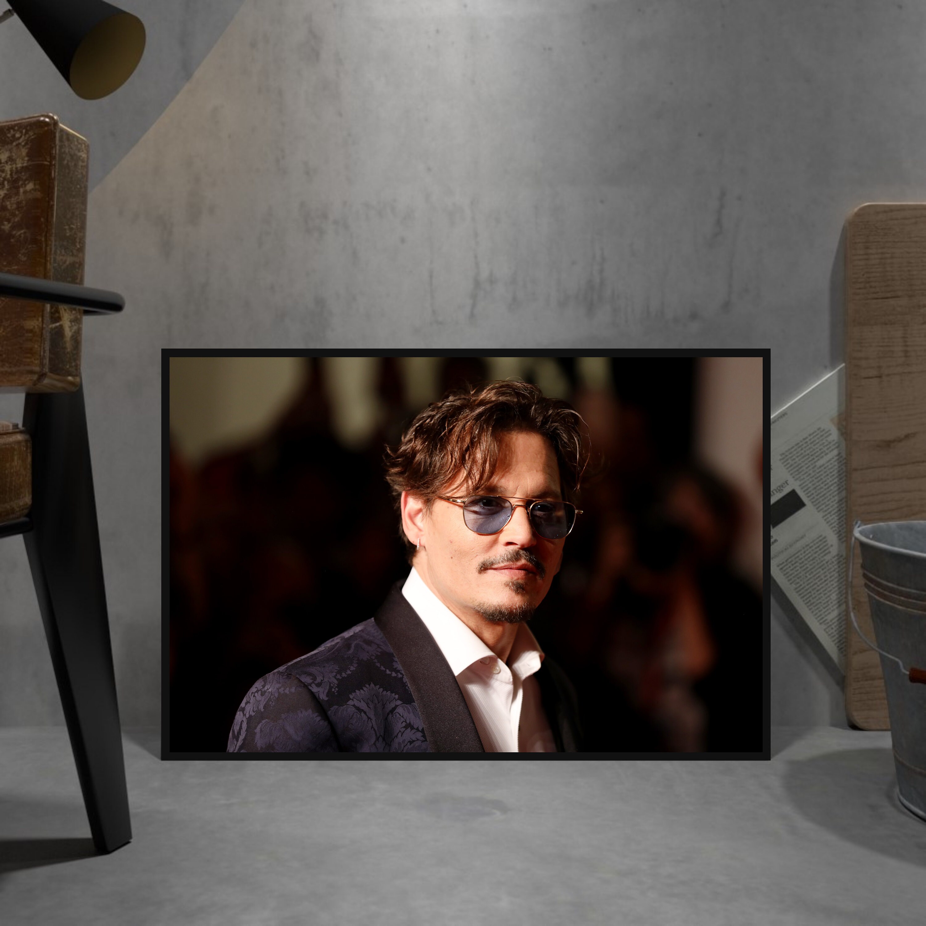 Johnny Depp Poster Hollywood Actor Wall Art Wall Decor - Etsy