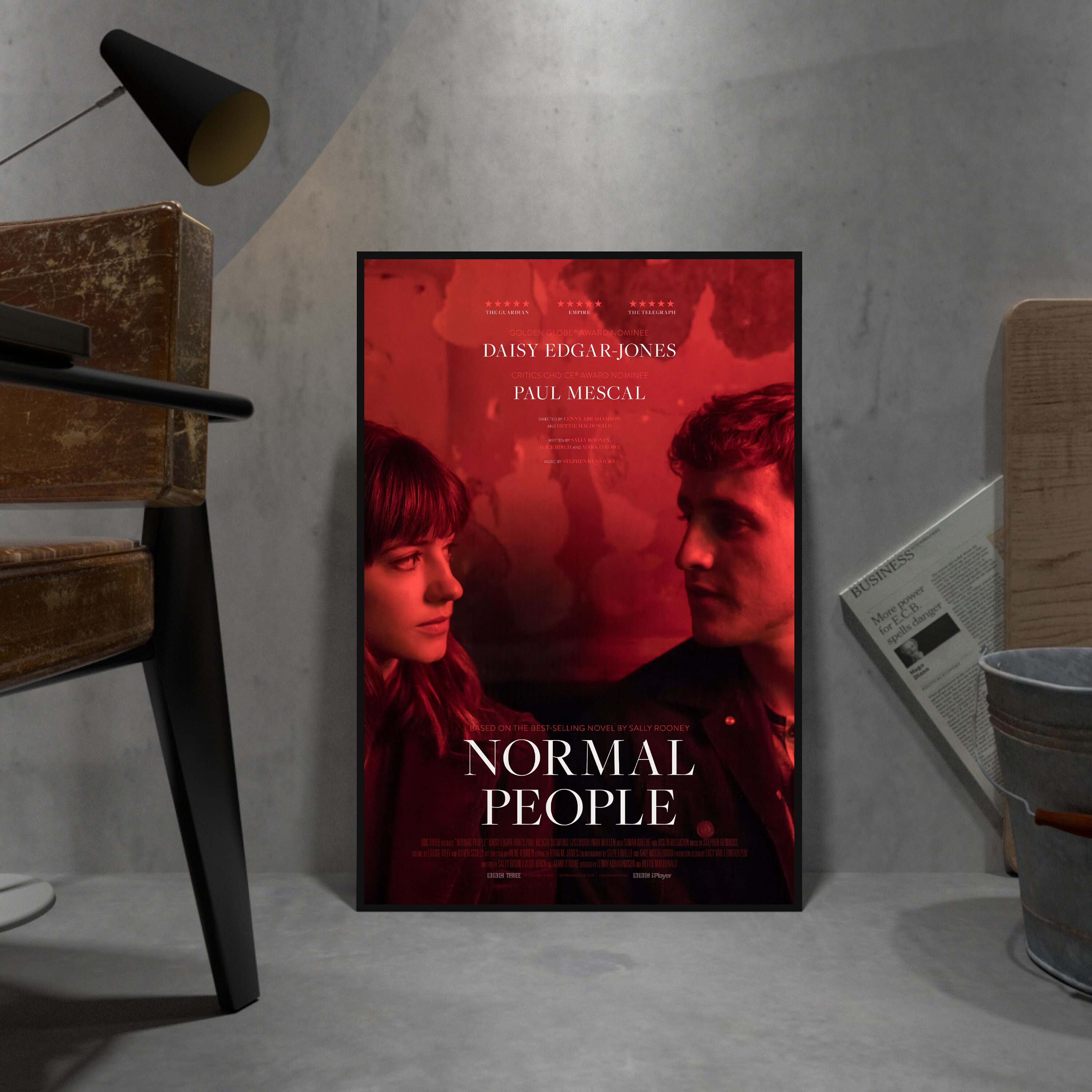 Normal People Poster, Marianne Wall Art, Wall Decor, Rolled Canvas ...