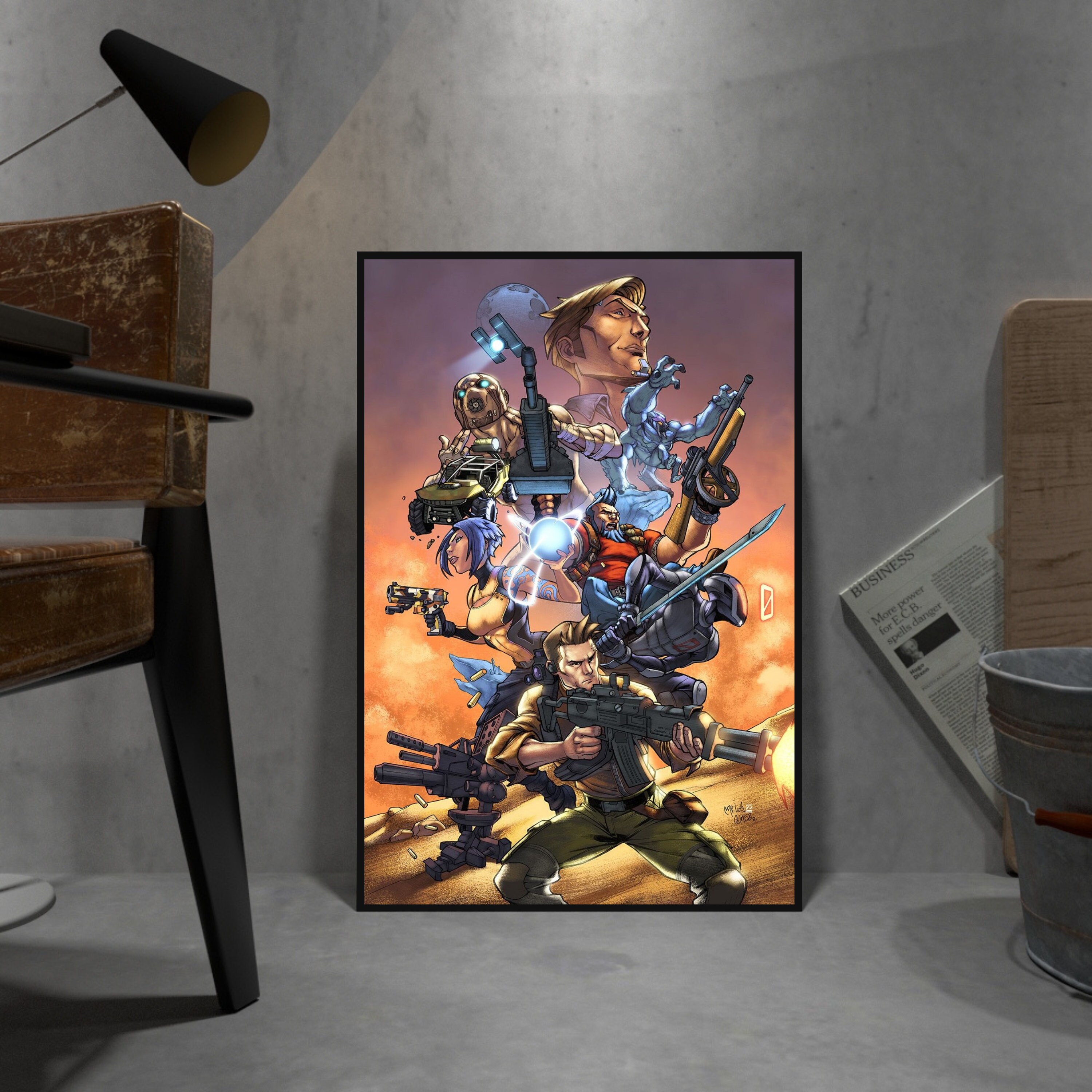 Borderlands Poster Pandora Wall Art Wall Decor Rolled - Etsy