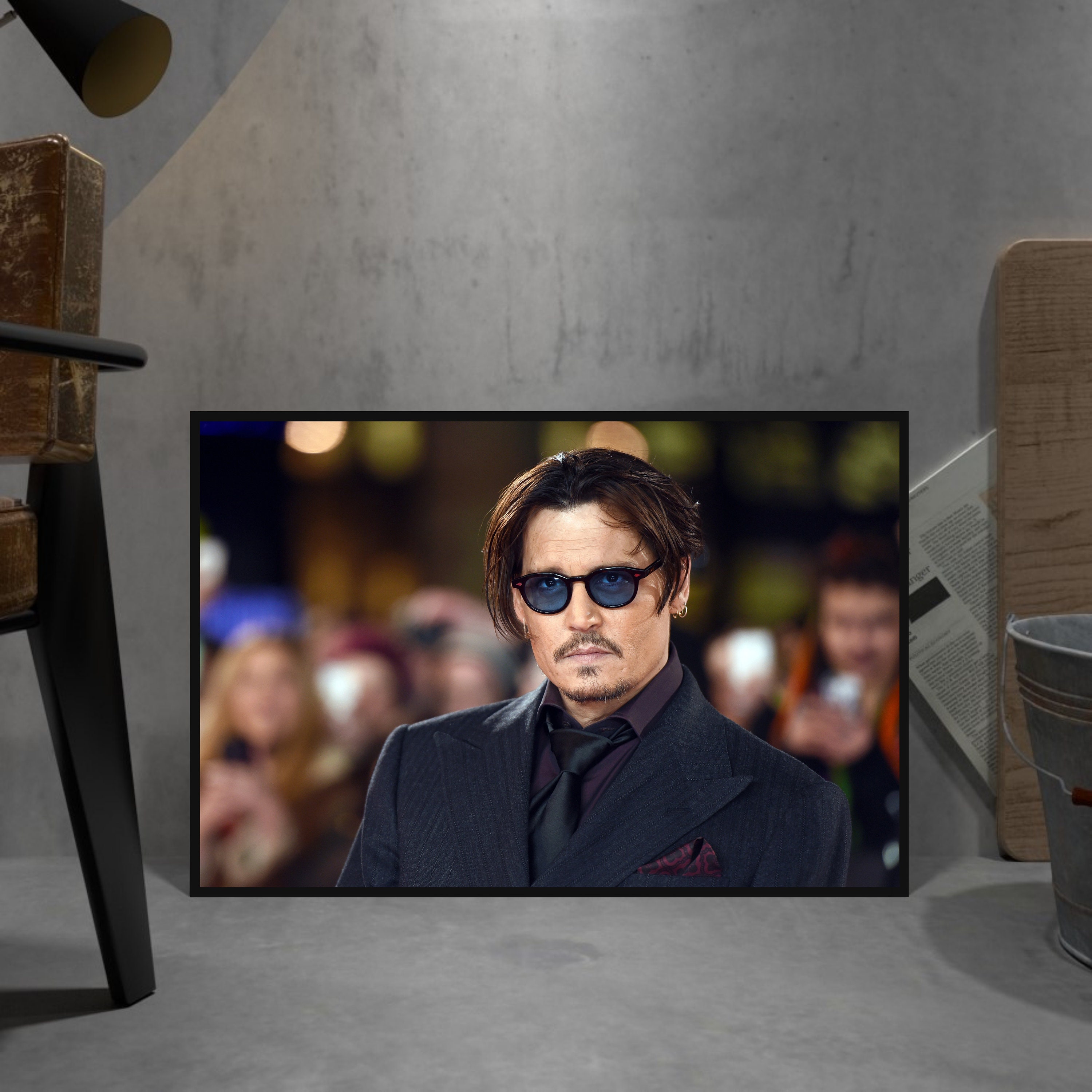 Johnny Depp Poster Hollywood Actor Wall Art Wall Decor - Etsy