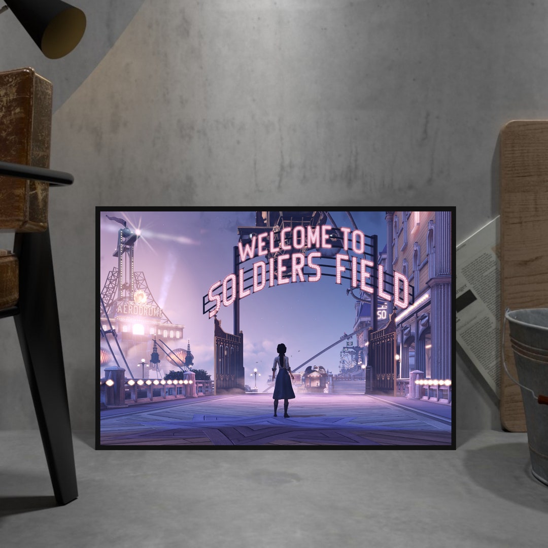 Bioshock Poster, Rapture & Columbia Wall Art, Wall Decor, Rolled Canvas ...