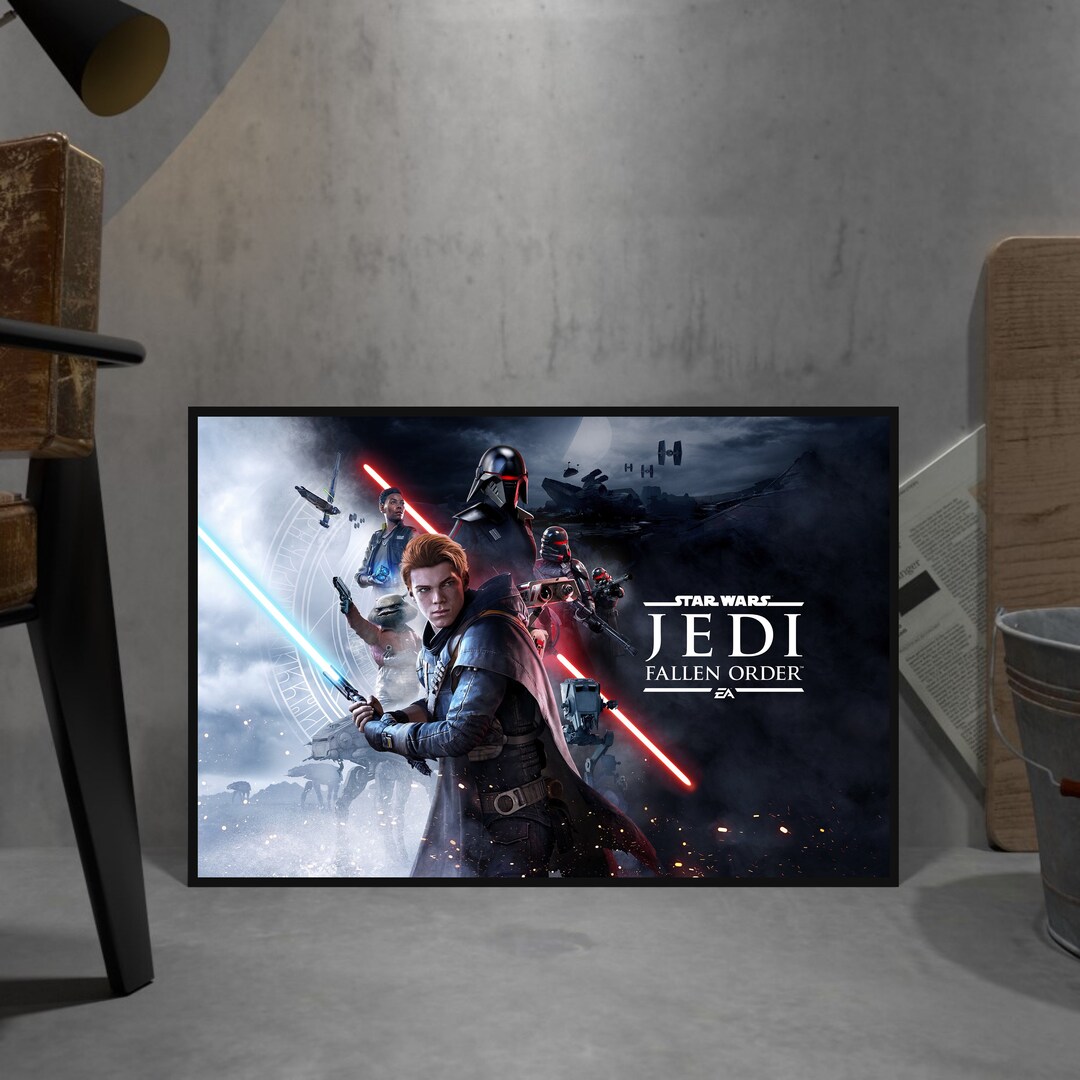 Star Wars Jedi Fallen Order Poster, Star Wars Battlefront Wall Art ...