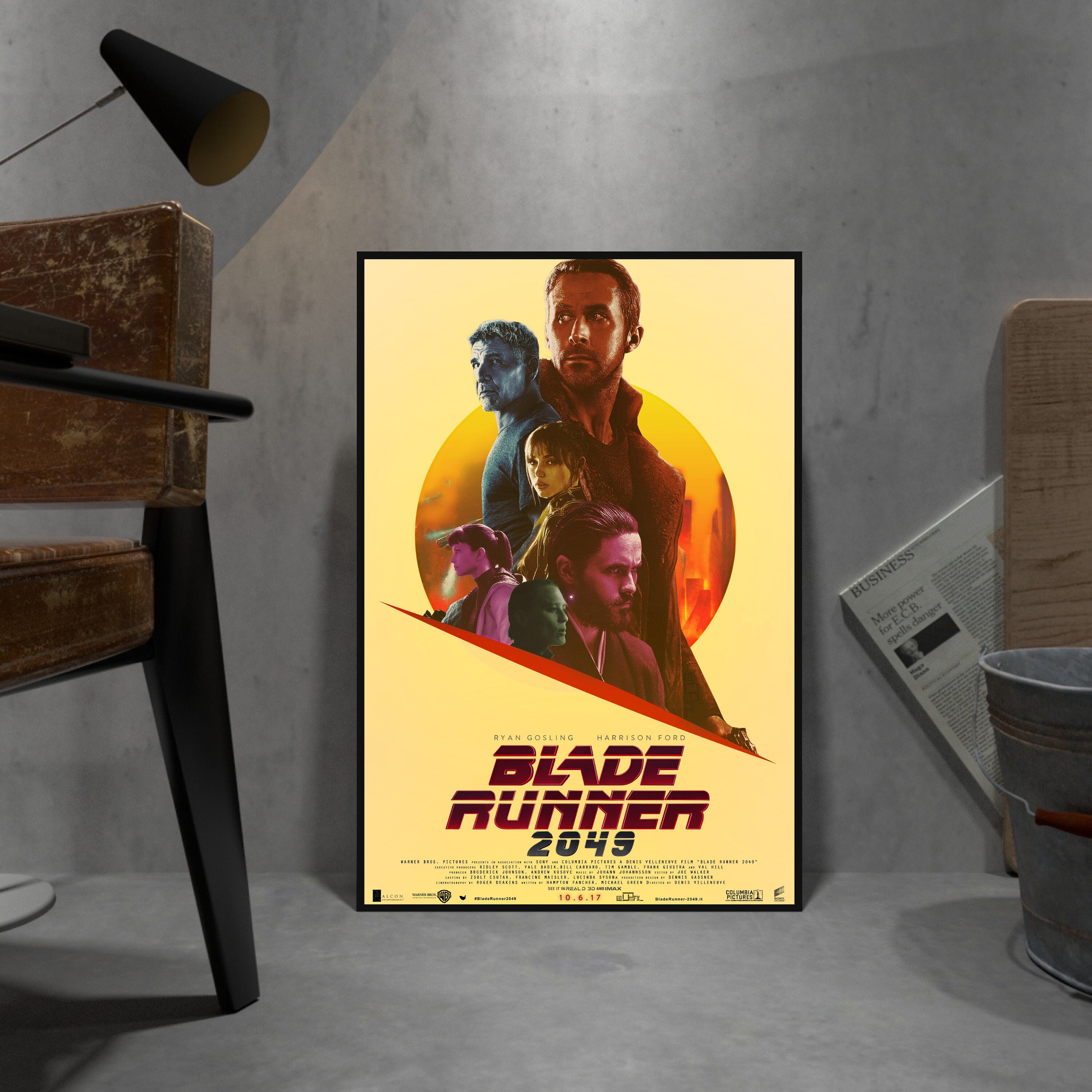 Blade Runner 2049 Poster, Película Ciencia Ficción, Film Series, Blade ...