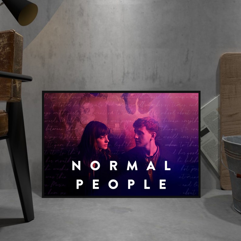 Normal People Poster, Marianne Wall Art, Wall Decor, Rolled Canvas ...