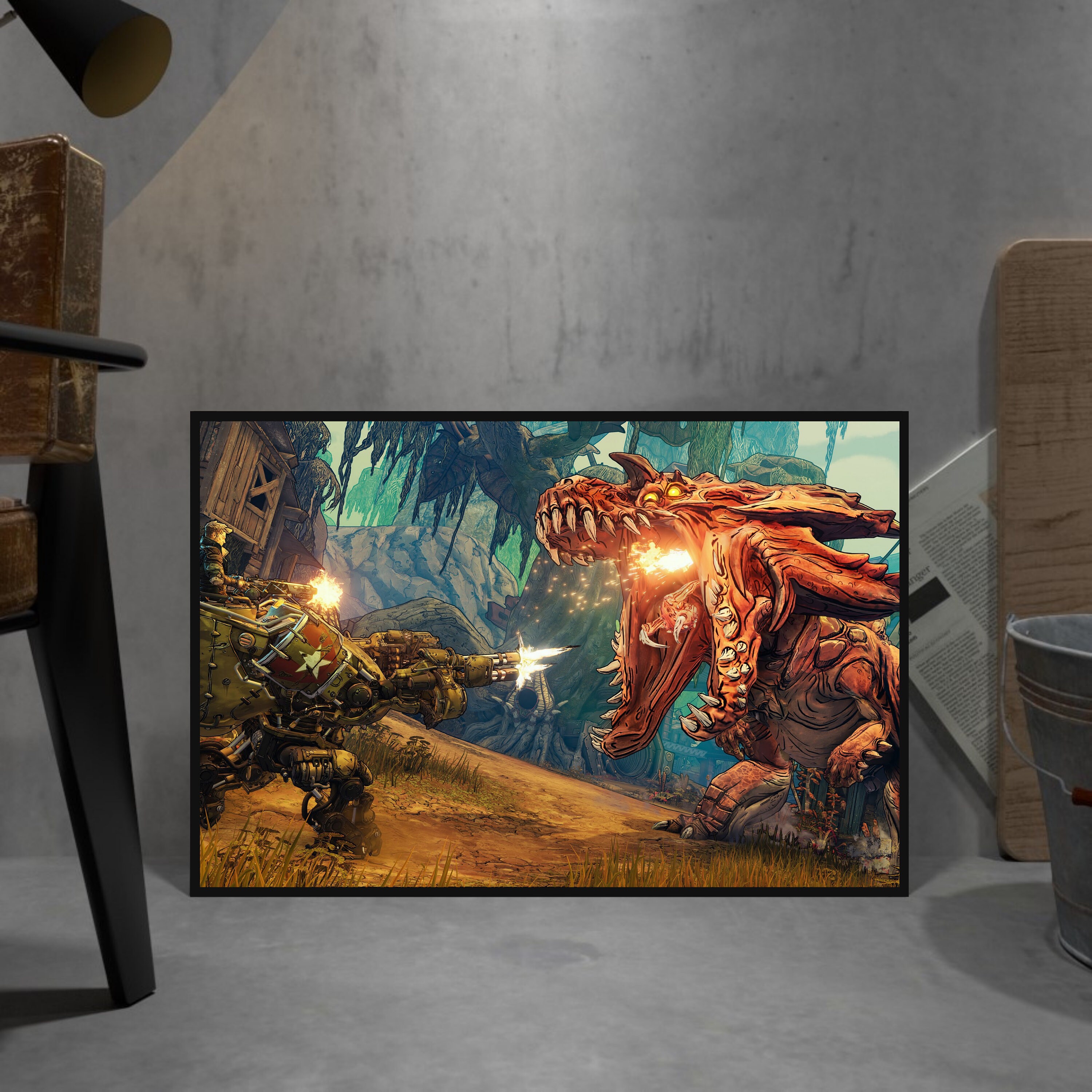 Borderlands Poster Pandora Wall Art Wall Decor Rolled - Etsy