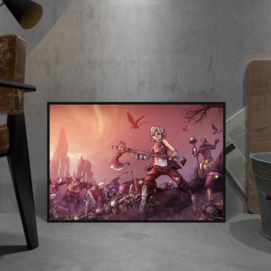 Borderlands Poster, Pandora Wall Art, Wall Decor, Rolled Canvas Print ...