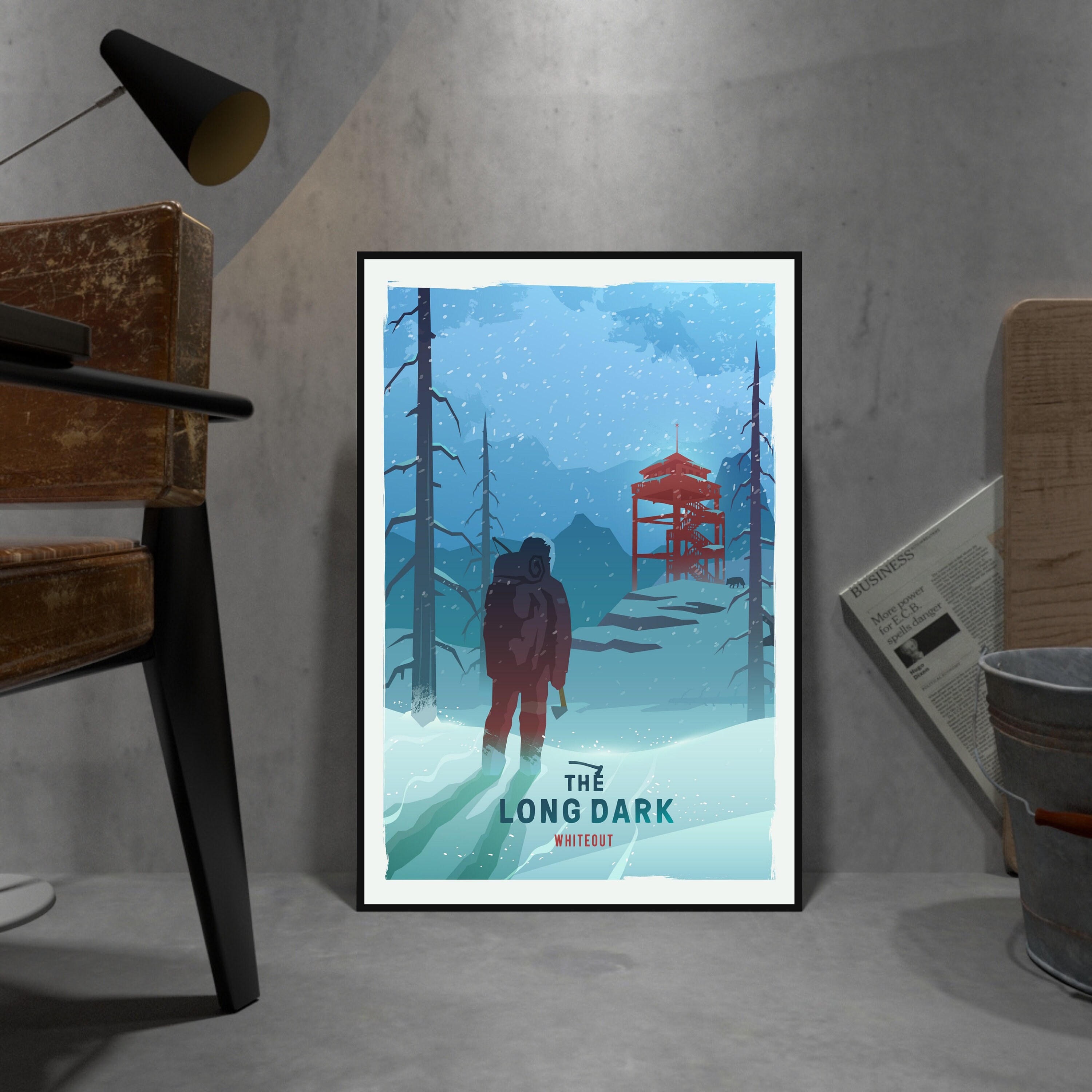 The Long Dark Poster Survival Wall Art Wall Decor Rolled - Etsy Canada