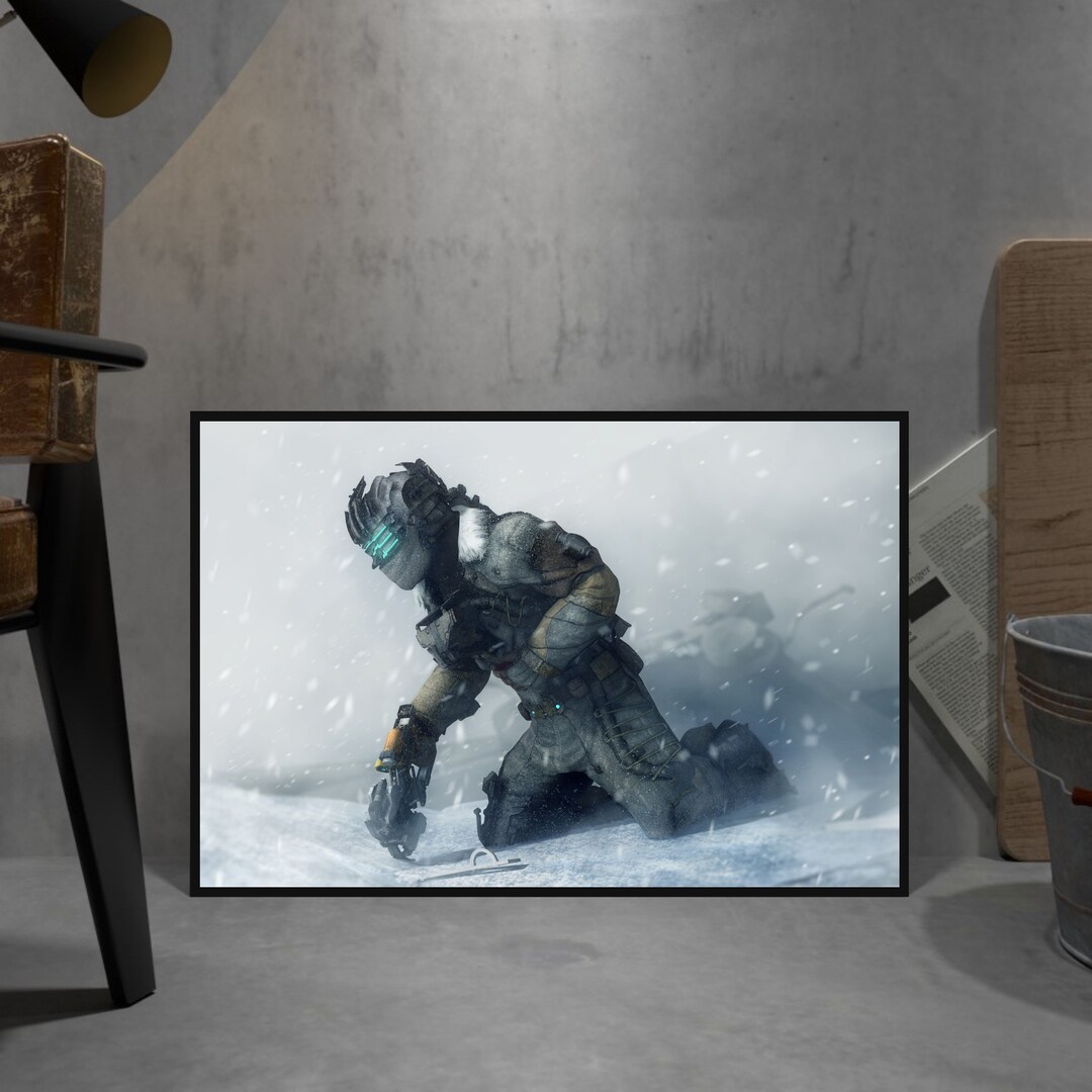 Dead Space Poster, Isaac Clarke Wall Art, Wall Decor Rolled Canvas ...