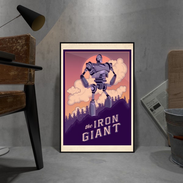 Iron Giant Art - Etsy