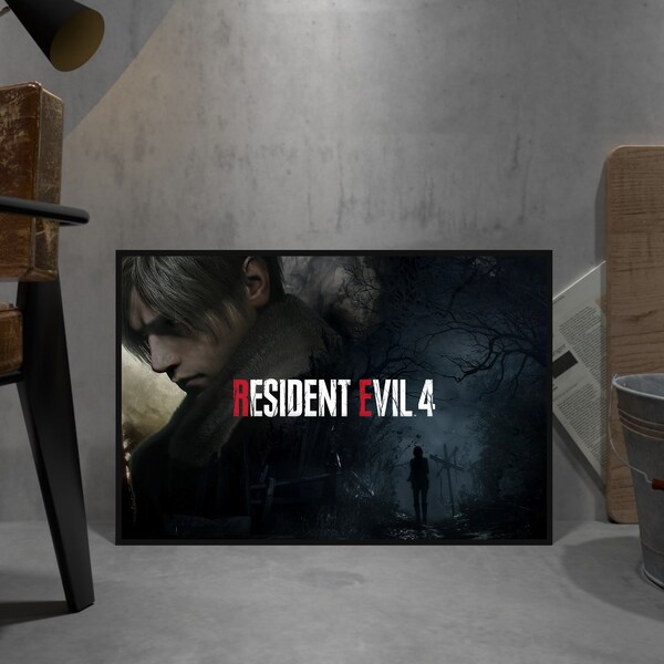Resident Evil 4 Poster - Etsy