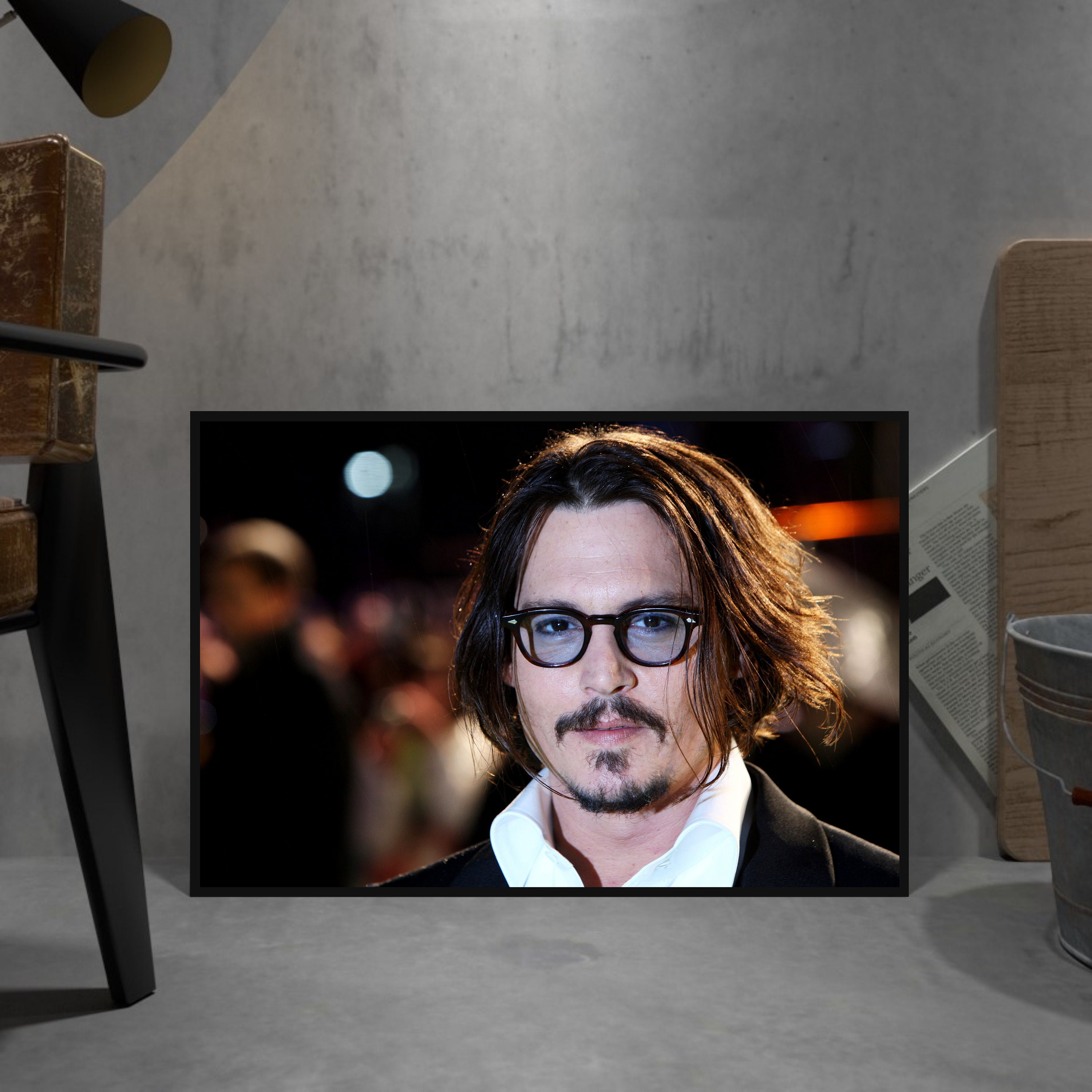 Johnny Depp Poster Hollywood Actor Wall Art Wall Decor - Etsy