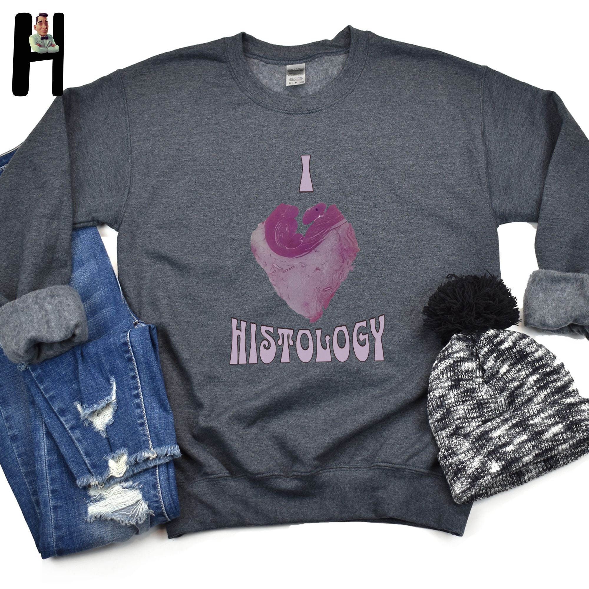 Histology Sweatshirt, Histotech Sweatshirt, Lab Week 2024 Gift ...