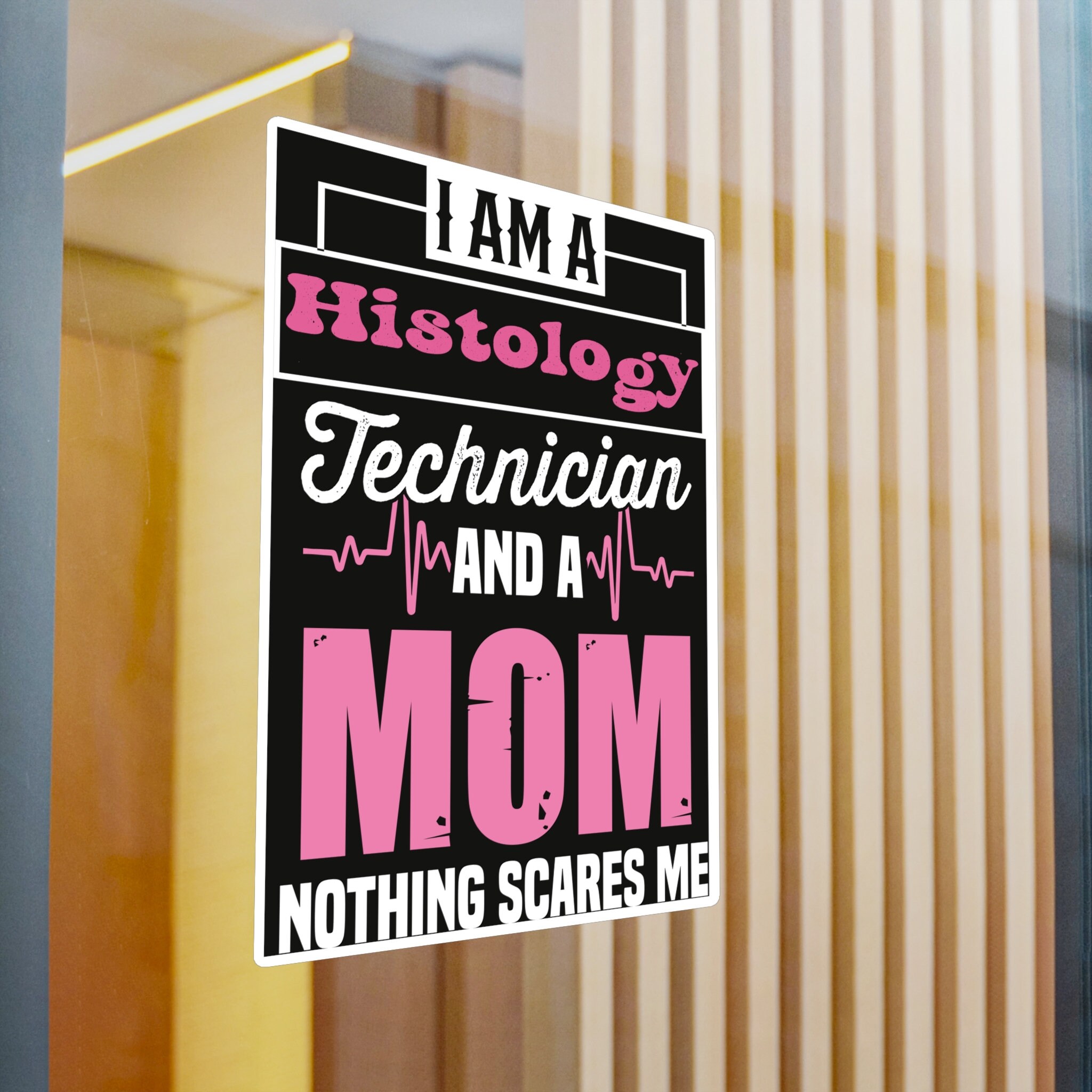 Histology Mom Vinyl Decals, Histology Sticker for Window, Lab Week Gift ...